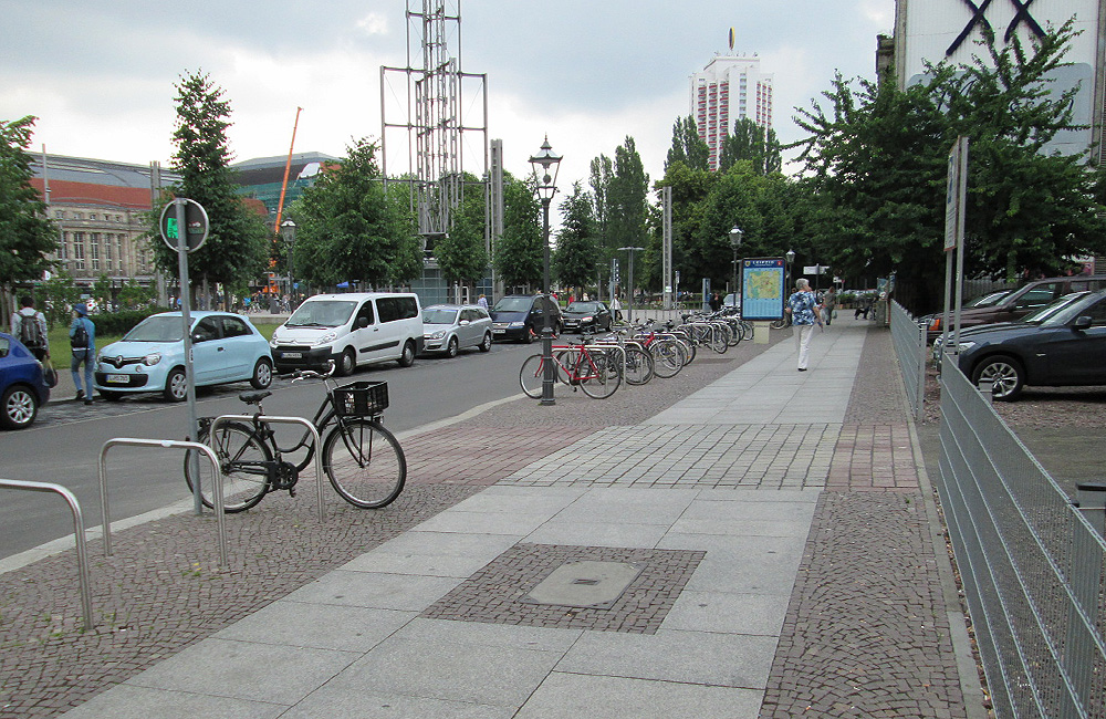 Richard-Wagner-Straße in Leipzig – Bauplan